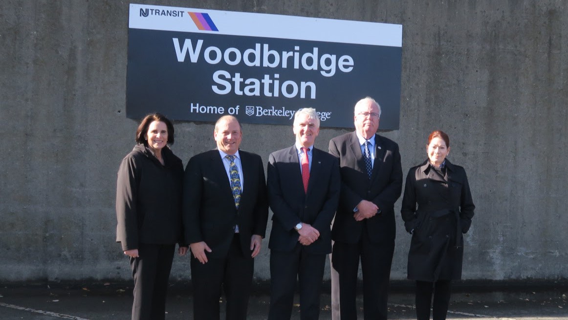 NJ TRANSIT TRANSFORMS WOODBRIDGE TRAIN STATION INTO ‘HOME OF BERKELEY ...